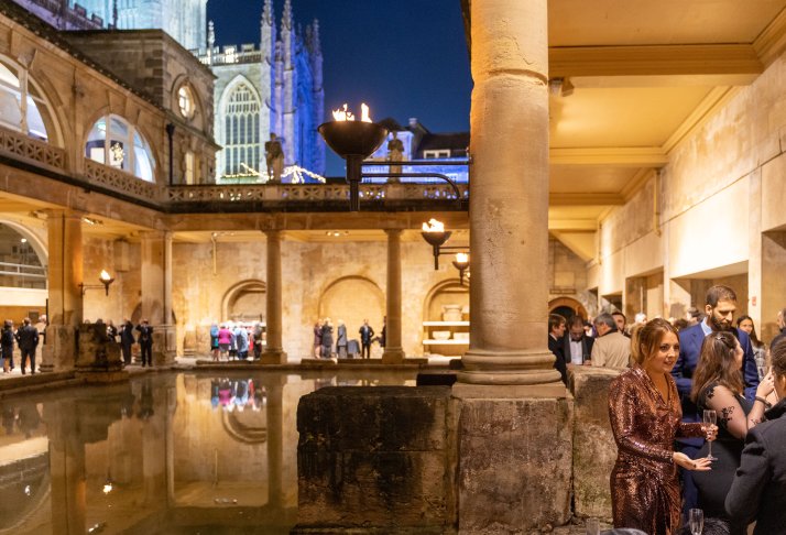 Host your event at the Roman Baths & Pump Room | Bath Venues
